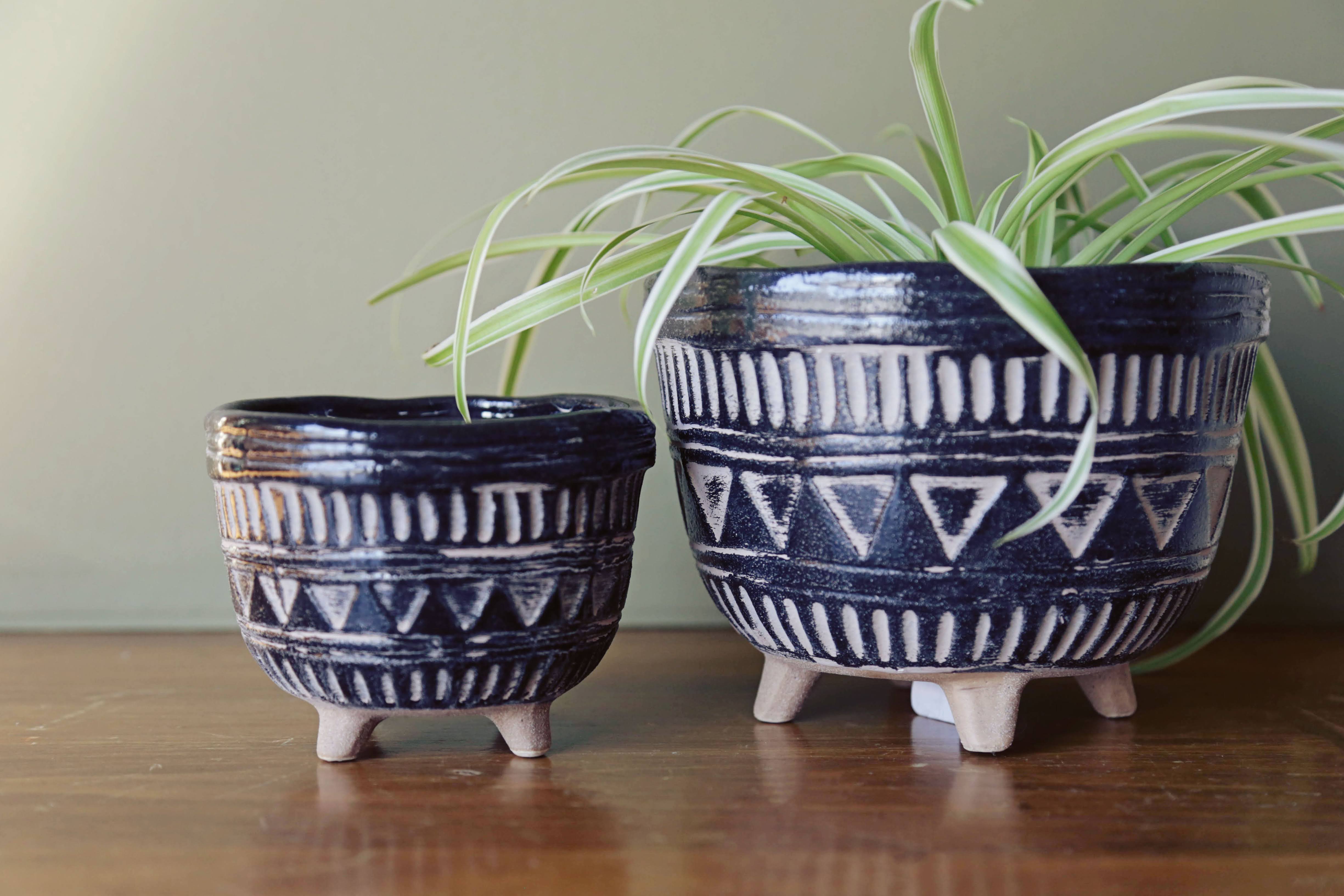 Apache Print Planter – Opie and Eleanors
